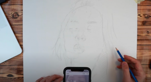 How to Draw Large Pictures with Da Vinci Eye App