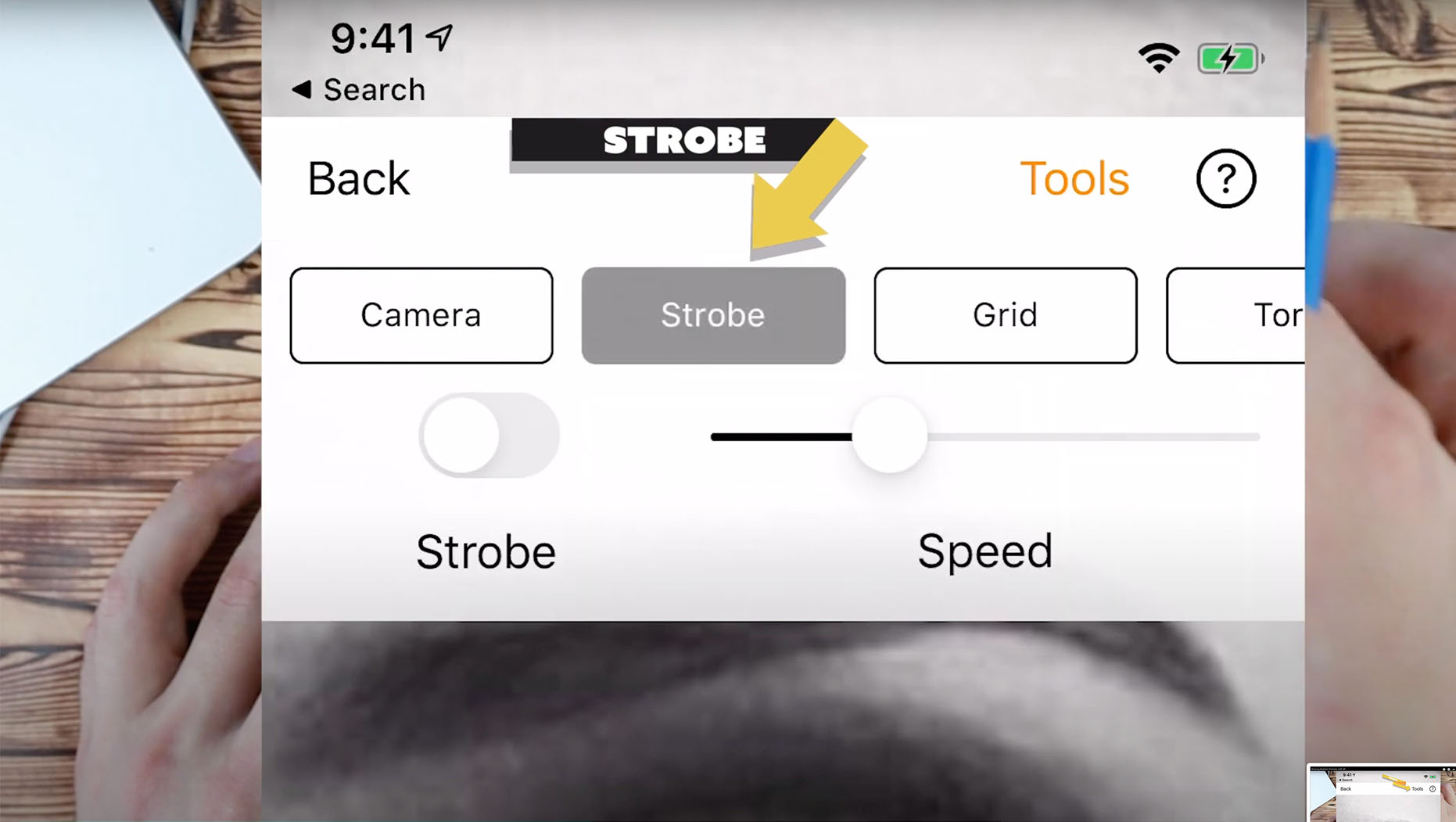 Strobe Tool Tutorial - Da Vinci Eye